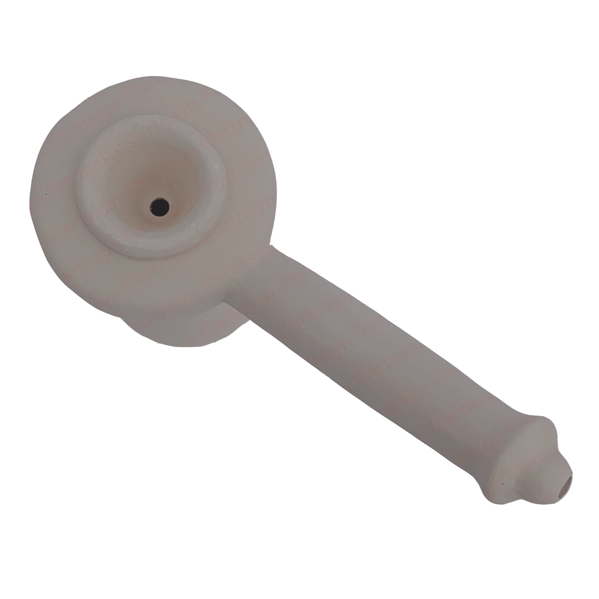 Bubbler Bisque Fired Water Pipe for Ceramic Glazing – artnsyn